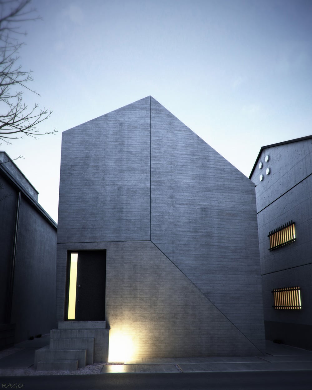 Shirokane House - Project - Evermotion