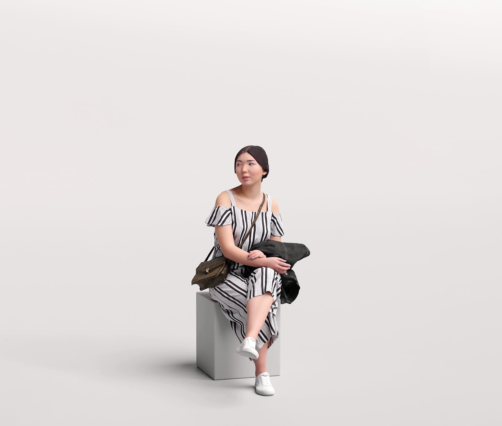 3d people Humano 2204 Sitting 02 | Evermotion