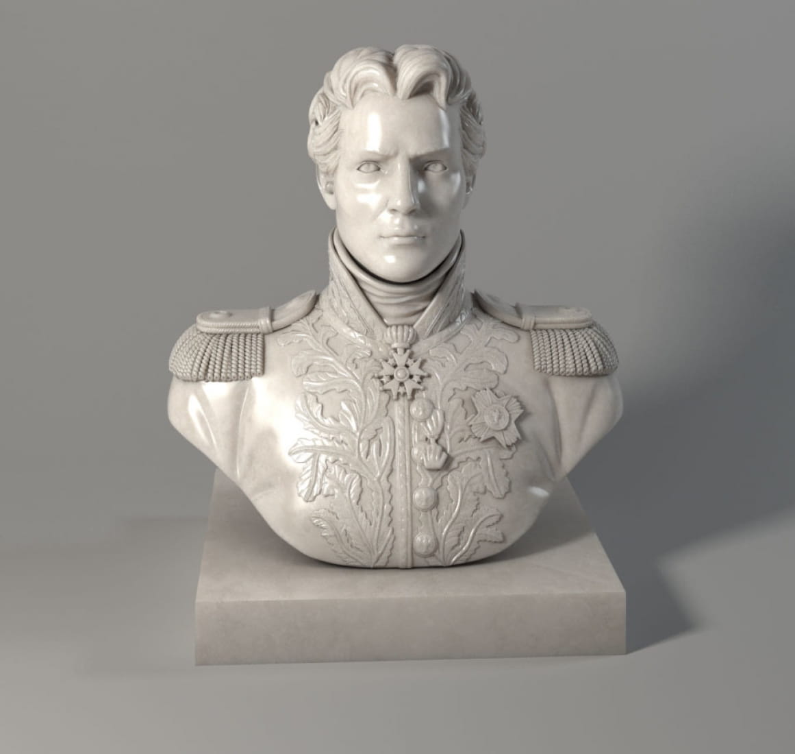 Our last statues 3d model order - Project - Evermotion