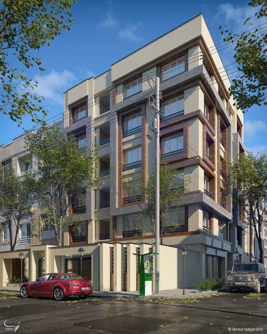 Mahan building - Project - Evermotion