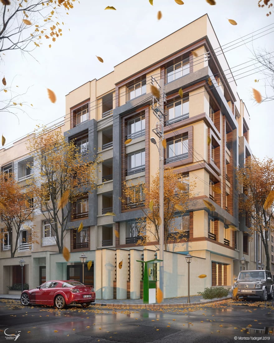 Mahan building - Project - Evermotion
