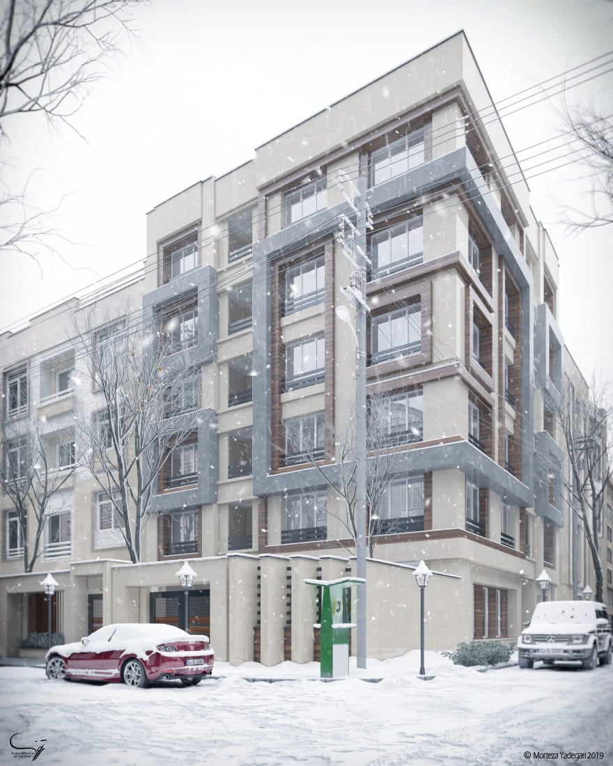 Mahan building - Project - Evermotion
