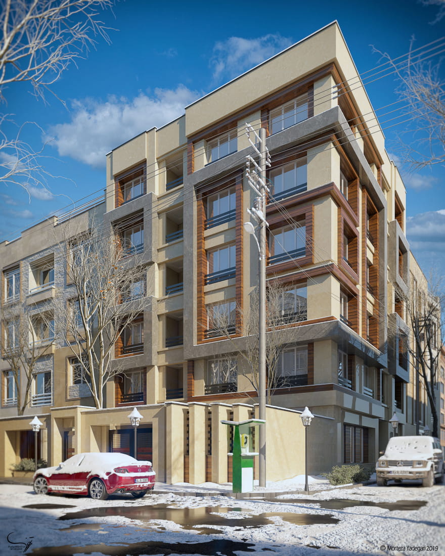 Mahan building - Project - Evermotion