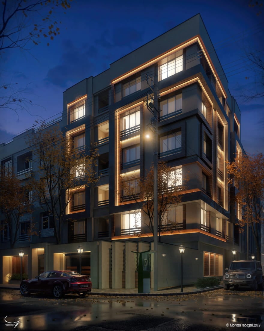Mahan building - Project - Evermotion